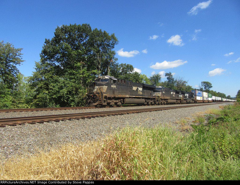 NS 8006 leads train 29G